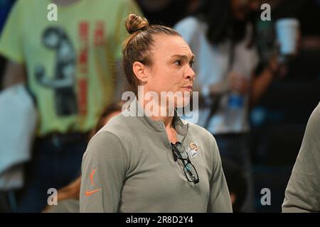 BROOKLYN, NY - JUNE 18: Tully Bevilaqua, former Australian professional ...