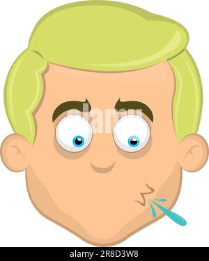 blond male character Stock Vector Image & Art - Alamy