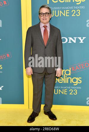 Matthew Broderick attends the premiere for "No Hard Feelings" at AMC ...