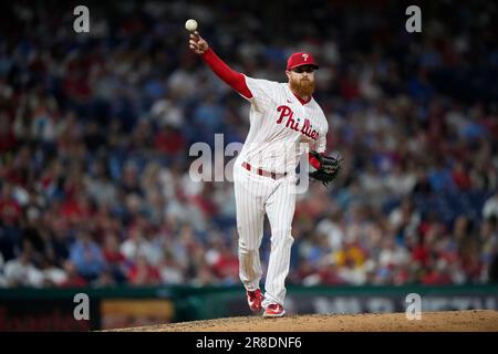 Philadelphia Phillies' Dylan Covey plays during a baseball game ...