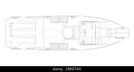 Warship icon outline. Military ships and naval vessels. isolated vector ...