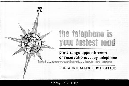 A 1968 advertisement by the Australian Post Office, now known as ...