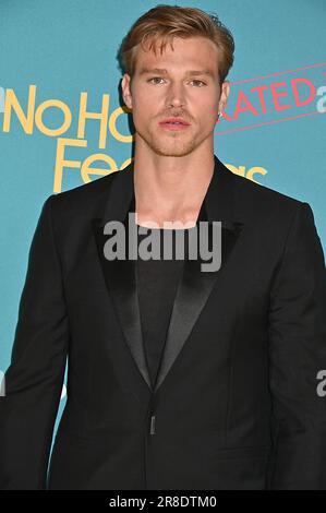 Matthew Noszka attends the premiere for "No Hard Feelings" at AMC ...