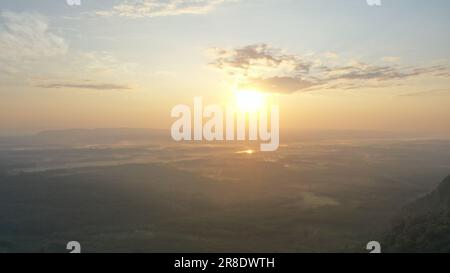 Beautiful aerial view of Hin Sam Wan, Three Whale Rock in Northeast ...