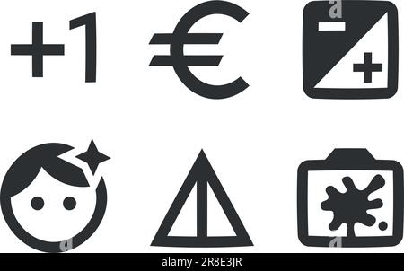 Medical Meeting Set Icons Vector Illustrations Stock Vector Image & Art ...