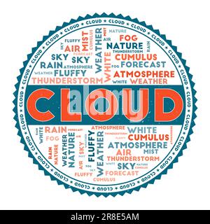 Meteorology word cloud concept. Vector illustration Stock Vector Image ...