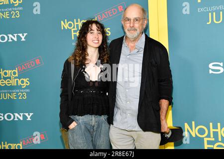 Richard Schiff, right, and daughter Ruby Schiff attend the premiere for ...