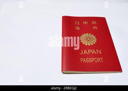 Tokyo, Japan, April 2023. Japanese passport Stock Photo - Alamy