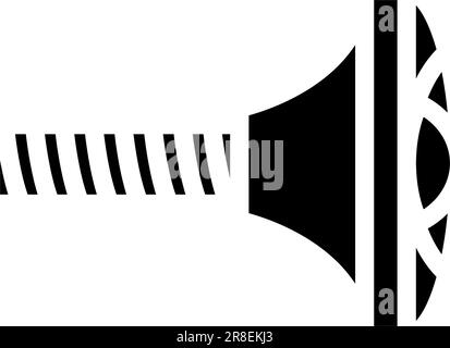 knobs pull hardware furniture fitting color icon vector illustration ...