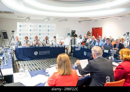 l-r Deputy Chief Constable Jane Connors, Chief Constable Jo Farrell and ...