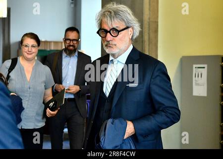Italian surgeon Dr. Paolo Macchiarini speaks during a press conference ...
