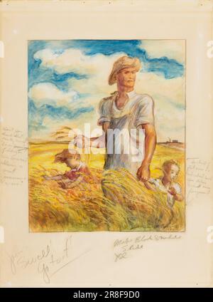 Our Good Earth 1942 by John Steuart Curry, born Dunavant, KS 1897-died ...