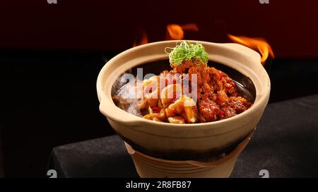braised Fish Roe and fish maw（Swim bladder） Stock Photo - Alamy