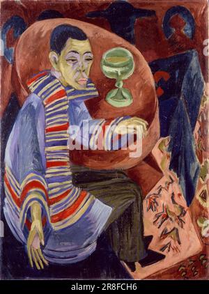 Ernst Ludwig Kirchner (1880-1938), The Painter, (Self Portrait ...
