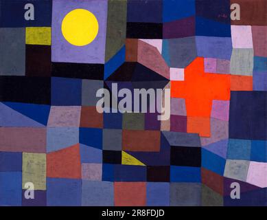 Fire, Full Moon 1933 by Paul Klee Stock Photo - Alamy