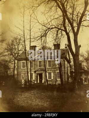 Cliveden, the Chew Mansion, Germantown Stock Photo - Alamy