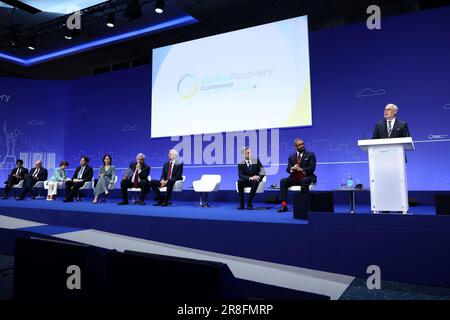 Estonia's President Alar Karis addresses the 80th session of the United ...