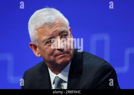 Chief Executive Officer of AECOM Troy Rudd attends the Ukraine Recovery ...