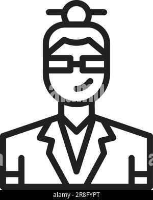 Stylist Male Icon Image Stock Vector Image & Art - Alamy