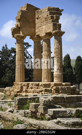Doric order Sanctuary of the Chthonic Deities an ancient worship place ...