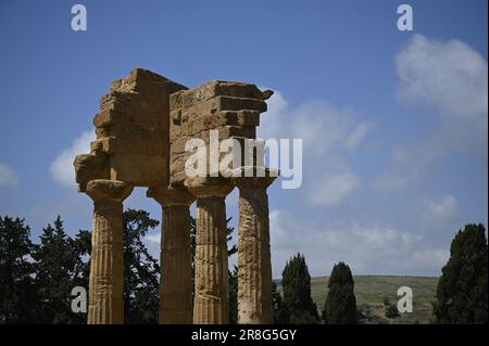 Doric order Sanctuary of the Chthonic Deities an ancient worship place ...