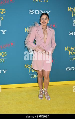 Giselle Diaz attends the premiere for "No Hard Feelings" at AMC Lincoln ...