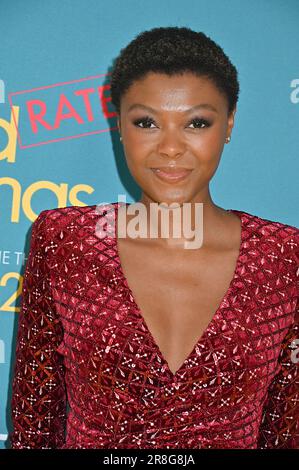 Chelsea Vaughn attends the premiere for "No Hard Feelings" at AMC ...