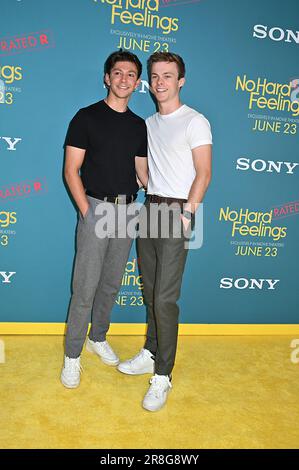 Nick Hamilton attends The US Premiere of "No Hard Feelings" at AMC ...