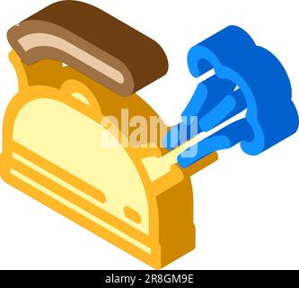 steam smell isometric icon vector illustration Stock Vector Image & Art ...