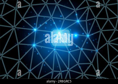 Networking abstract route intersection background pattern - stock photo ...