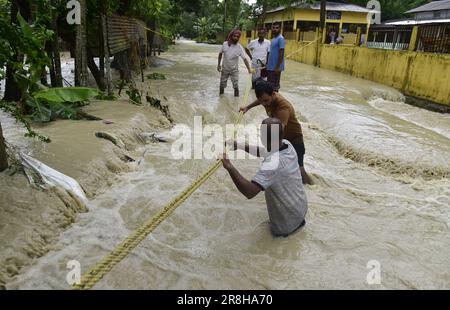 INDIA, ASSAM, GUWAHATI, June 2023, People at Kamakhya Temple, Mlechchha ...