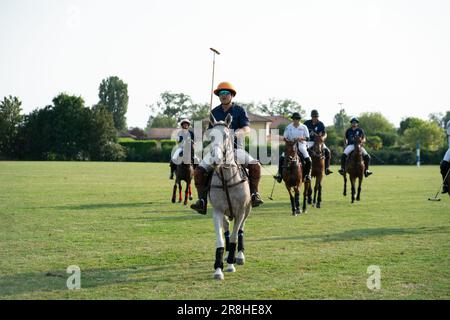 A group of polo players at the GPC Stock Photo - Alamy
