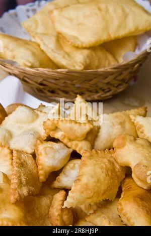 Fried Gnocco. Emilian Food Stock Photo - Alamy