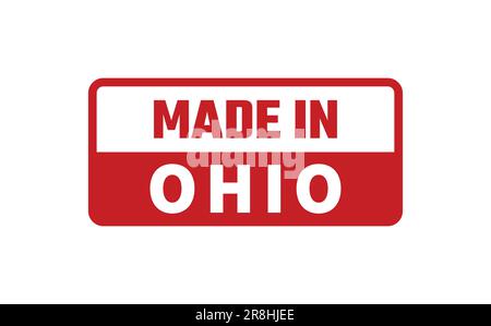 Made In Ohio Rubber Stamp Stock Vector Image & Art - Alamy