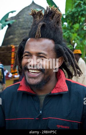 Rasta Man. Dorze Land. Chencha. Ethiopia Stock Photo - Alamy
