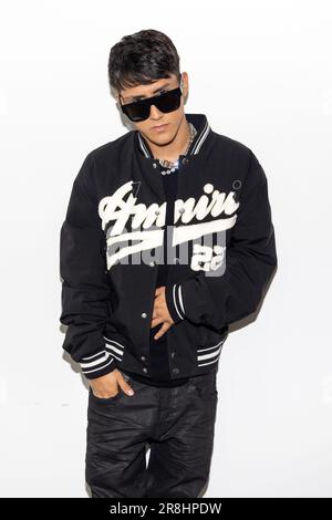 DORAL, FL-JUNE 21: Mexican Rapper Yng Lvcas is seen during Univision ...