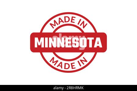 Made in Minnesota - rubber stamp - vector, Minnesota (United States of ...
