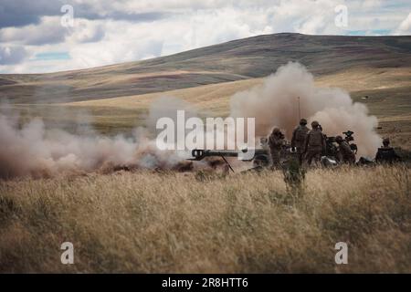 Yakima, Washington, USA. 19th June, 2023. U.S. Army Soldiers with 2nd ...
