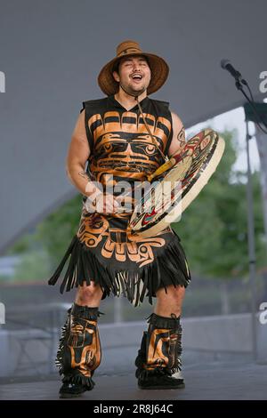 Mike Dangeli, ,Git Hayetsk: "People of the Copper Shield" dance ...