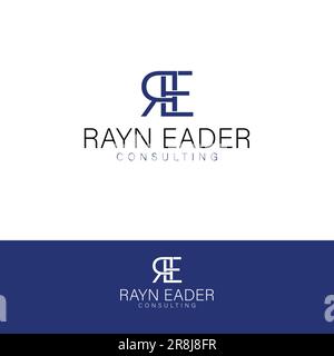 Richard Dalton consulting vector logo design. R and D logotype. RD ...