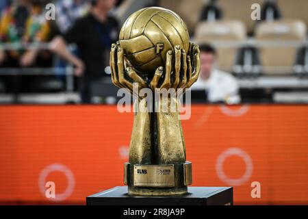 Illustration of Betclic Elite trophy during the Betclic Elite, Final ...