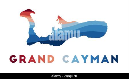 Grand Cayman Island map logo / icon Stock Vector Image & Art - Alamy