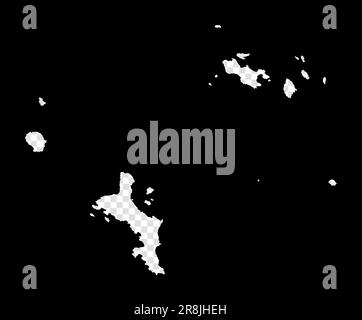 Seychelles map. Blank vector map of the Island. Borders of Seychelles ...