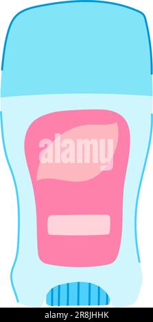 hygiene deodorant women cartoon vector illustration Stock Vector Image ...