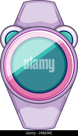 boy kid watch time cartoon vector illustration Stock Vector Image & Art ...