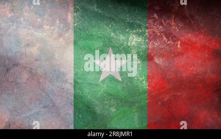 flag of Niger Congo peoples Diola people. flag representing ethnic ...