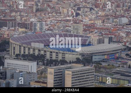 Estadio Camp Nou Barcelona Spain, 24.02.2008 Football: Spanish Primera ...