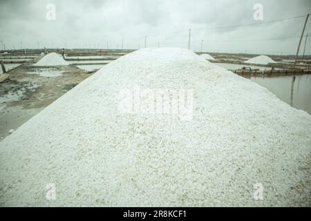 Salt farm in Sri Lanka . Salt farming in Sri Lanka. Salt production ...