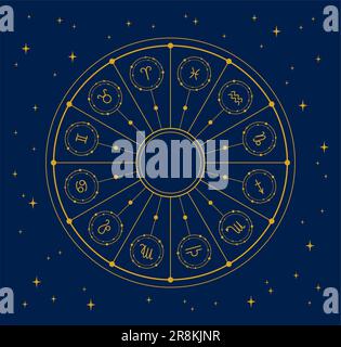 Golden Zodiac Sign Gemini on a White Background Stock Vector Image ...