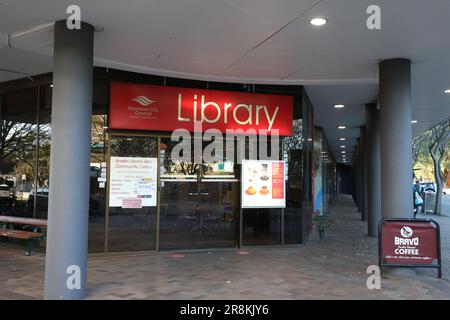 Lionel Bowen Library and Community Centre, located on the corner of ...